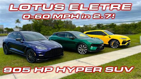 905 HP Lotus Eletre Hyper SUV Review And Performance Testing 0 60 MPH