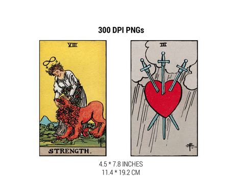 78 Rider Waite Tarot Cards Full Color MagikCharms