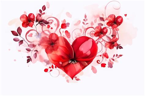 Premium Photo Various Sizes Of Red Hearts In The Shape Of A Large