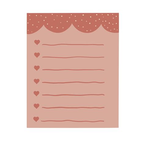 Daily Planner Memo Note Paper Cute Notepad 15736631 PNG