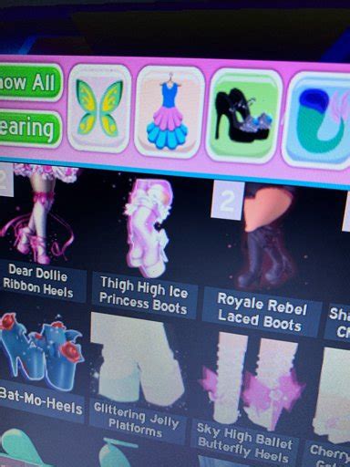 Thigh High Ice Princess Boots In Royale High Price