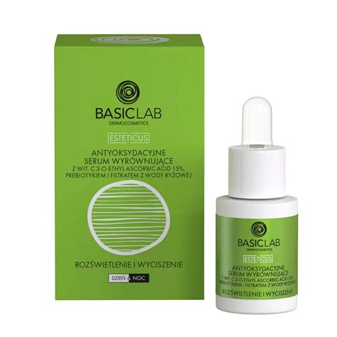 Serum wyrównujące z witaminą C 15 Rozświetlenie i Wyciszenie BasicLab