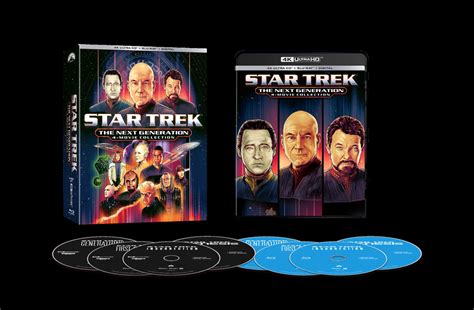 Star Trek The Next Generation 4 Movie Collection 4K Ultra HD Blu Ray