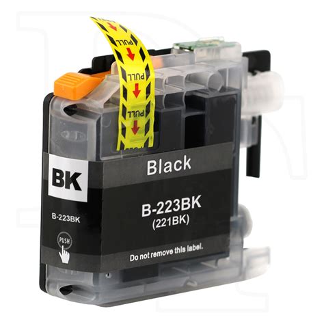 Brother LC 223BK Kompatible Druckerpatrone Schwarz Mit Chip 1 99