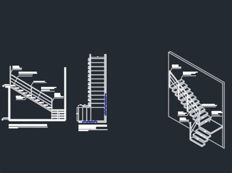 Detalles Constructivos De Escaleras Dwg Image To U