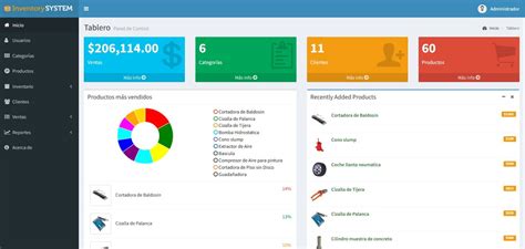 sistema inventario php mvc baulphp