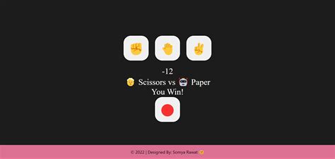 Github Codewithsom Rock Paper Scissor Built Using Html Css Javascript