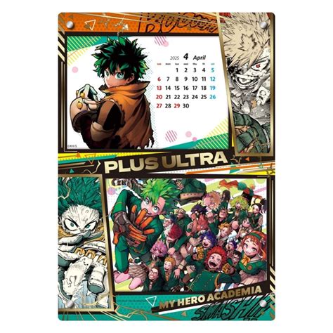 僕のヒーローアカデミアコミックカレンダー2025 JCS限定アクリルスタンドカレンダー 文具 集英社ジャンプキャラクターズストア