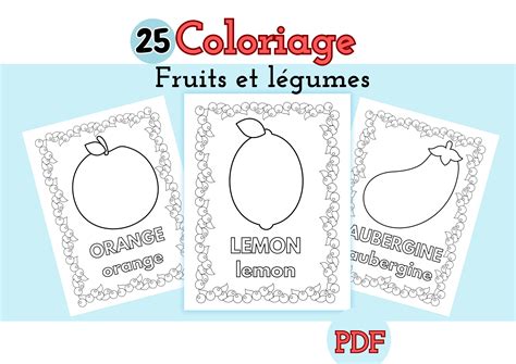 Coloriages De Légumes Pour La Maternelle