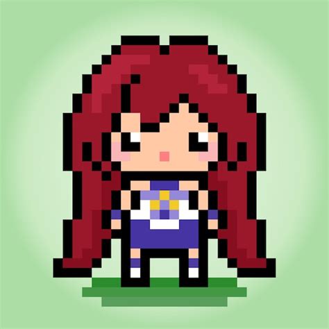 Aggregate 80 Pixel Anime Characters Latest In Cdgdbentre
