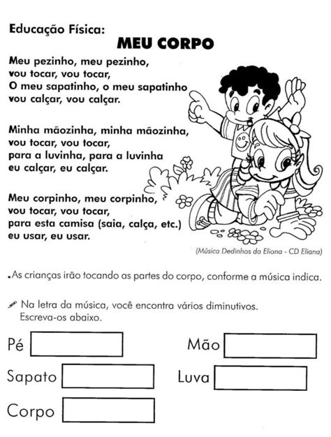 EDUCAÇÃO FÍSICA 45 ATIVIDADES EXERCÍCIOS DESENHOS COLORIR IMPRIMIR