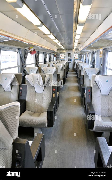 Italian Train 1st Class Stock Photo Alamy