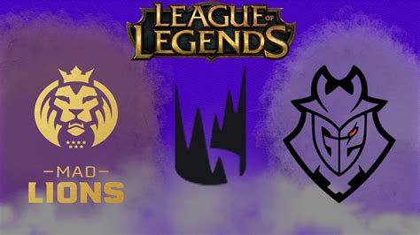 MAD Lions Vs G2 Esports LEC Winter Split YouTube