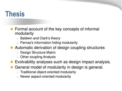 ppt modularity in design formal modeling and automated analysis powerpoint presentation id