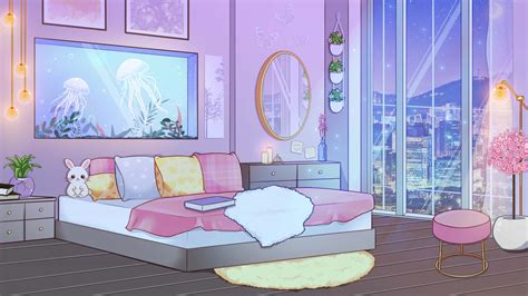 T I Ngay Cute Bedroom Background Anime Ph N Gi I Cao
