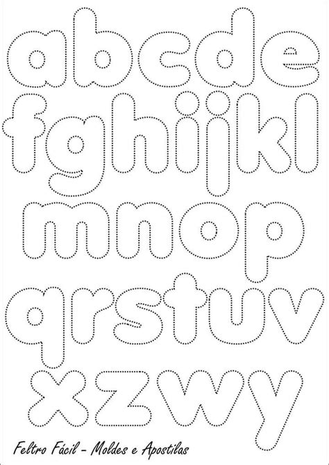 35 Tendencias Para Moldes De Letras Del Abecedario Minusculas Para