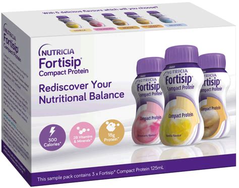 Fortisip Compact Protein Supplements 125ml Nutricia Fortisip