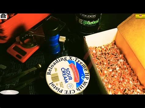 Reloading X Treme HP With CFE Pistol YouTube