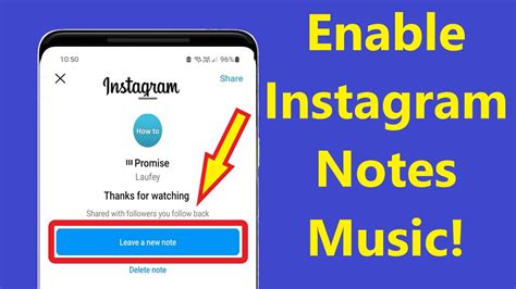 How To Enable Notes Music On Instagram Add Music To Instagram Notes