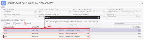 Como Cadastrar Regras para Cálculo do Vale Transporte Flow