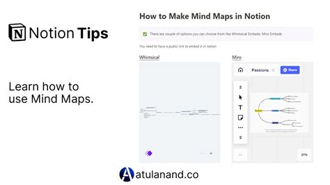 Notion Tips Learn How To Embed Mind Maps On Notion YouTube
