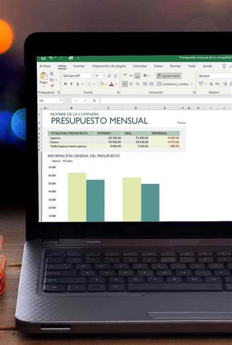 Presupuesto Mensual de la Compañía