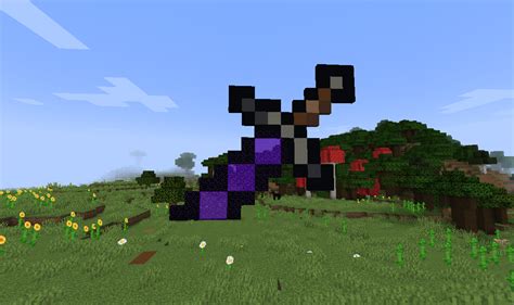 A Simpler Nether Portal Sword That S Easy To Make R Minecraft