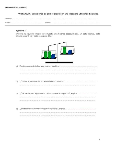 Pdf Ecuaciones De Primer Grado Y Balanzas Dokumen Tips
