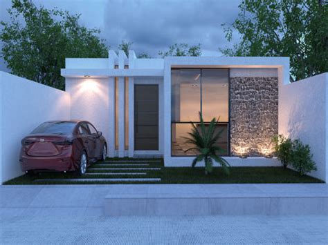 Descobrir 65 imagem frente fachadas de casas pequeñas de un piso