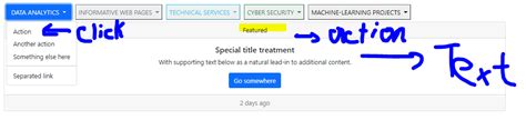 Razor ASP NET Core Web App Project Dropdown Buttons Handle Click
