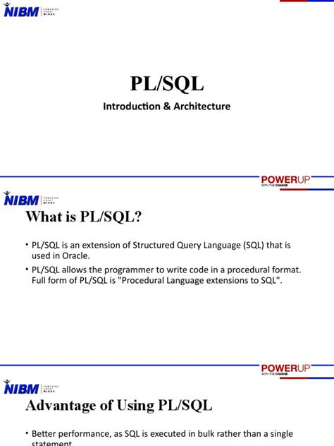 introduction to plsql pdf pl sql sql