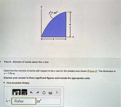 Solved Determine The Moment Of Inertia With Respect To The X Axis For