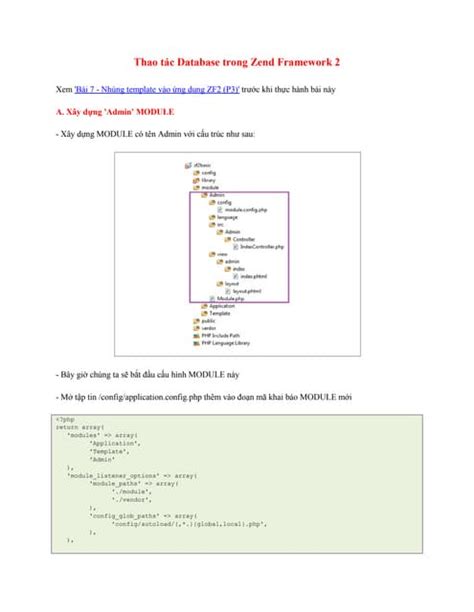 zend framework 2 thao tác database trong zend framework 2 bài 8 pdf