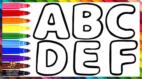Imagenes De Letras Del Abecedario Animadas Para Colorear Infoupdate Org