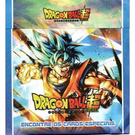 200 CARDS DRAGON BALL PP 50 PACOTES FECHADOS Shopee Brasil