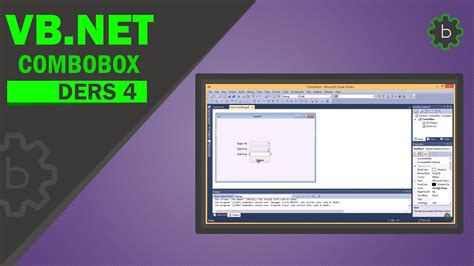 Visual Basic Net Ders 4 ComboBox VB Net YouTube