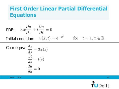 ppt first order partial differential equations powerpoint presentation id 285859