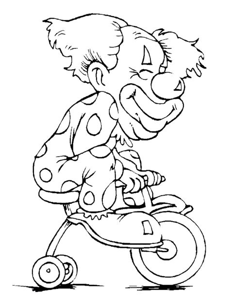 Coloriage Clown à imprimer sur ColoriageEnfant