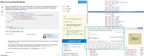 html css not overiding bootstrap stack overflow 12126 hot sex picture