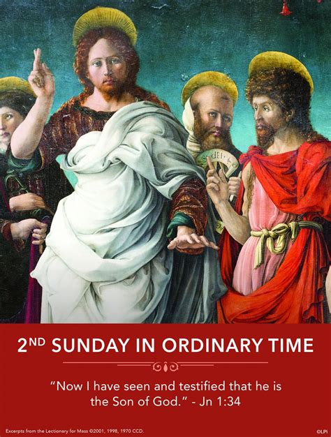 2nd Sunday In Ordinary Time All Saints Parish