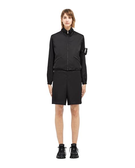 Re Nylon Gabardine Jacket Prada