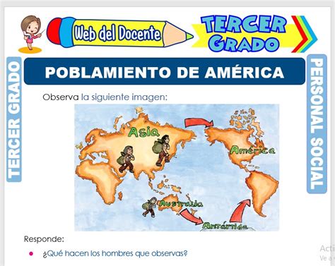 Poblamiento De Am Rica