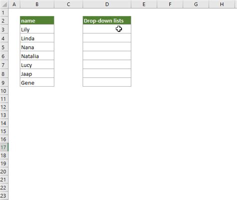 How To Autocomplete When Typing In Excel Drop Down List