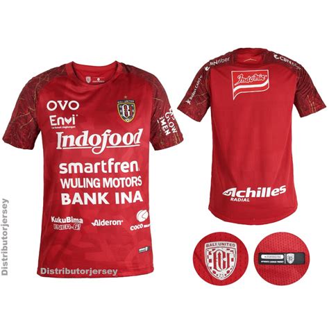 Jual Jersey Bola BALI UNITED Home 2020 Grade Ori Shopee Indonesia