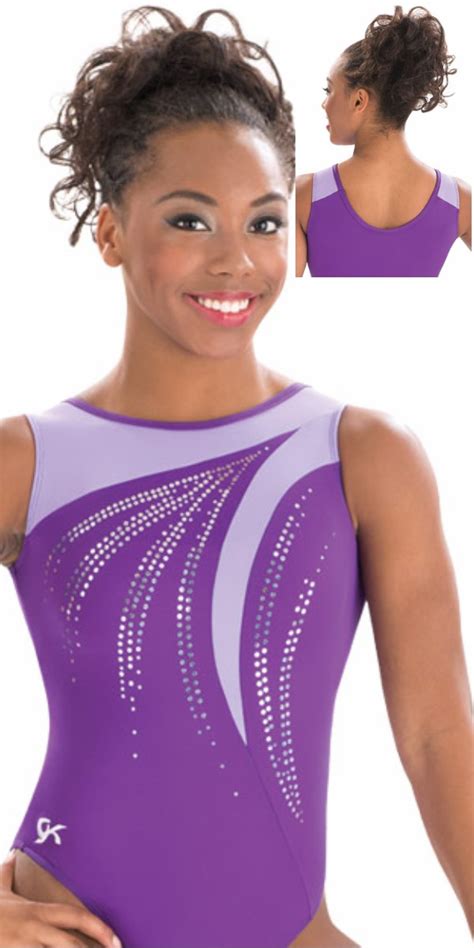 E3339 Purple Majesty GK Elite Sportswear Gymnastics Leotard Discount