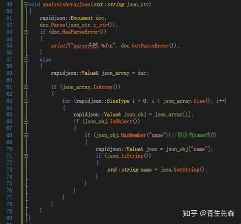 rapidjson简单解析 生成json 知乎