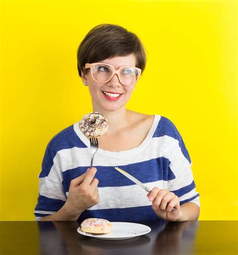 Fille Dorky Triste Image Stock Image Du Femme Mignon 14372757