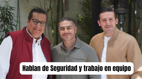 Osvaldo García se reúne con Omar García Harfuch ex Secretario de