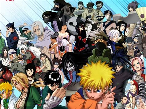 Desktop Naruto All Characters Wallpapers Wallpaper Cave