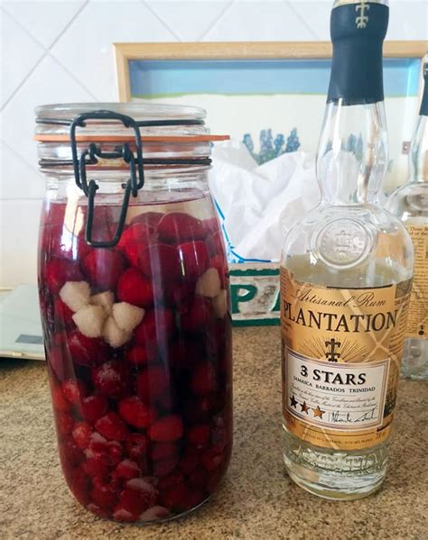Rhum Cerises Framboises Vanille Rhum Arrangé Recette
